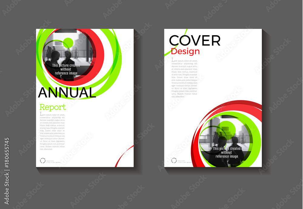 Red and green background modern cover design modern book cover abstract ...