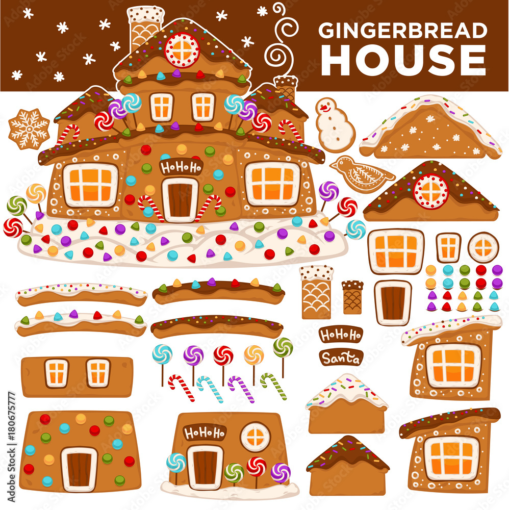 Animated Gingerbread House