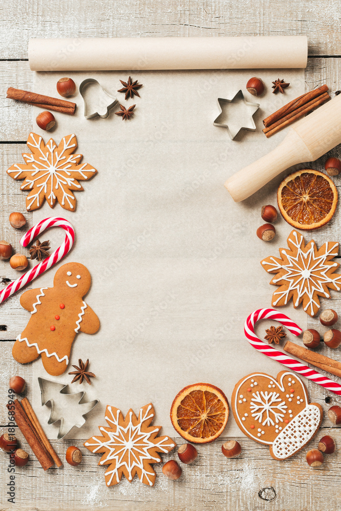 Background Christmas Cookie Recipe