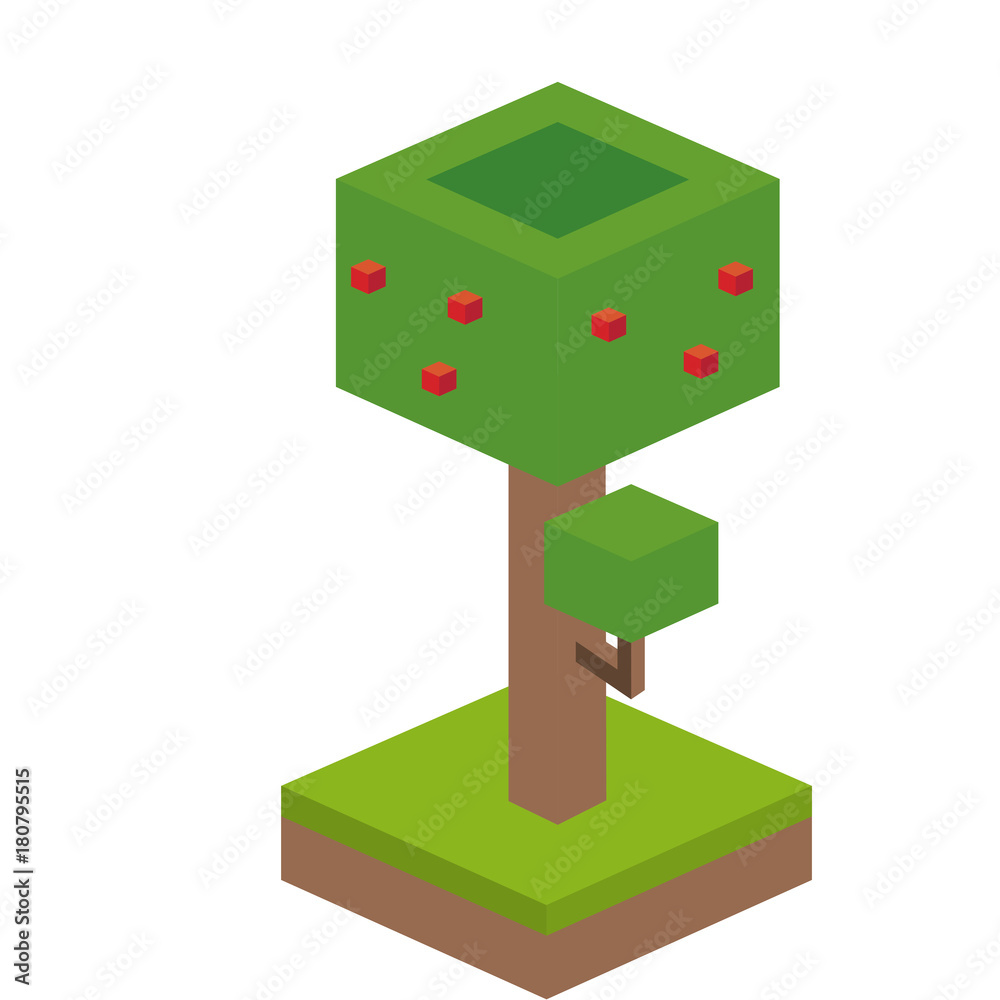 Isolated tree design Stock Vector | Adobe Stock