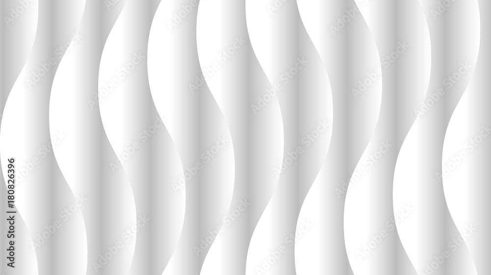 seamless wavy texture background with volume effect Stock Vector ...