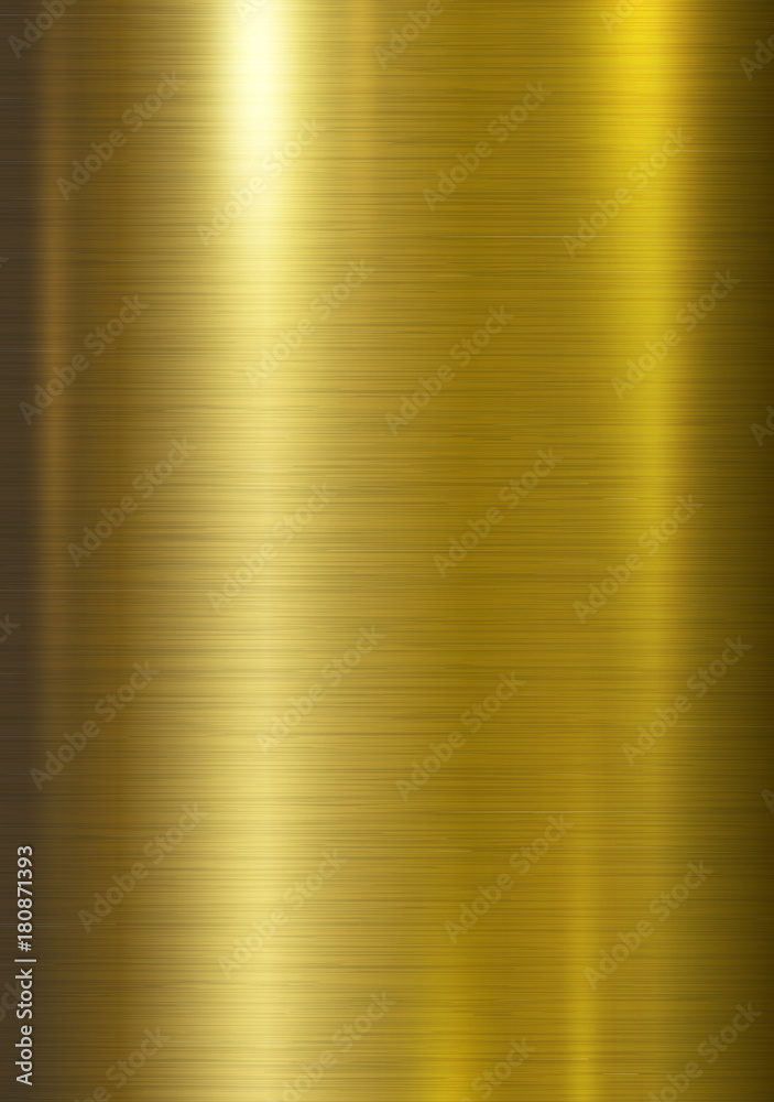 Gold metal texture background vector illustration Stock Vector | Adobe ...