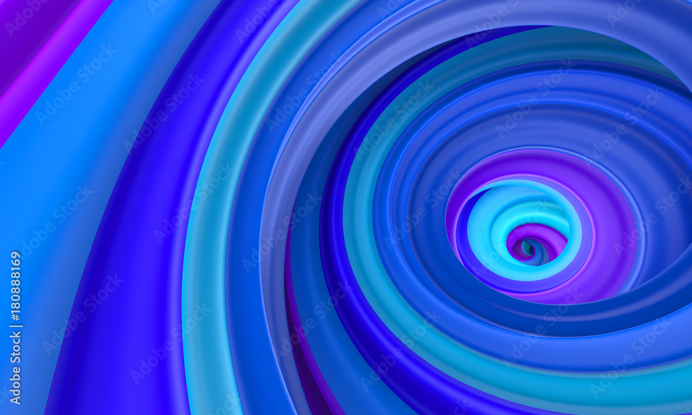 Abstract blue circle swirl background Stock Photo | Adobe Stock