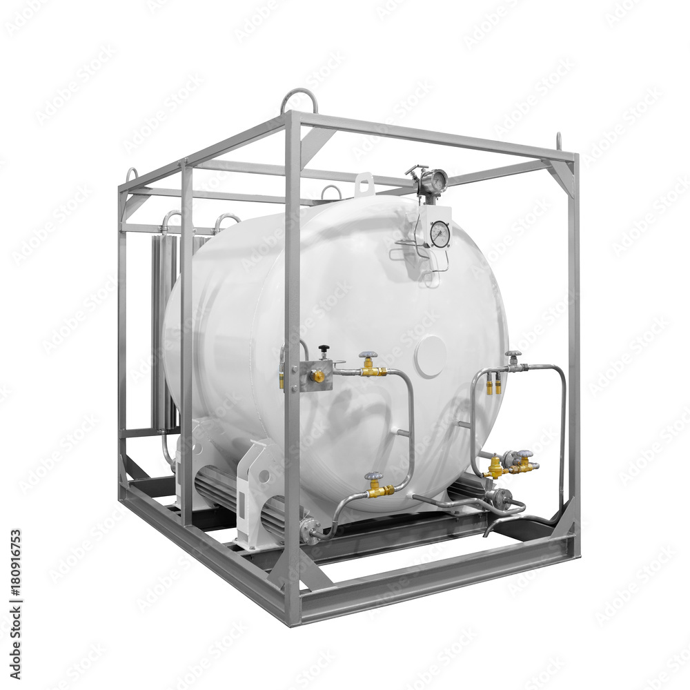 Large steel enameled vessel for cryogenic and chemical industry ...