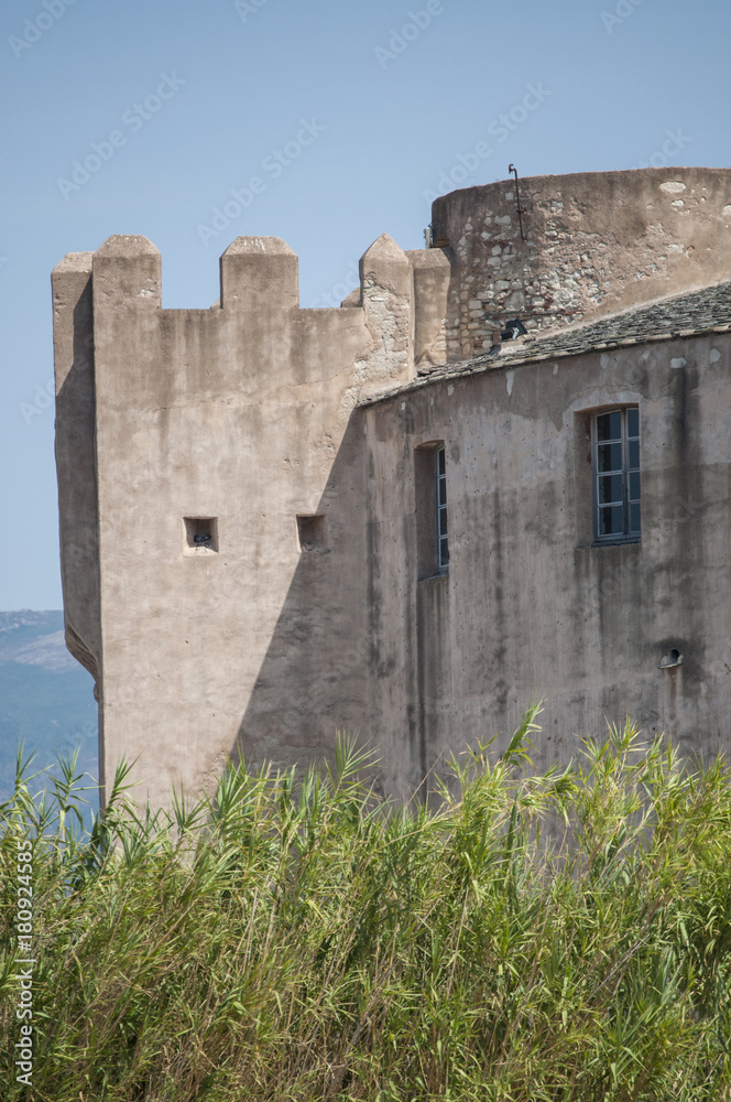Corsica, 29/08/2017: dettagli della Cittadella di San Fiorenzo, il ...