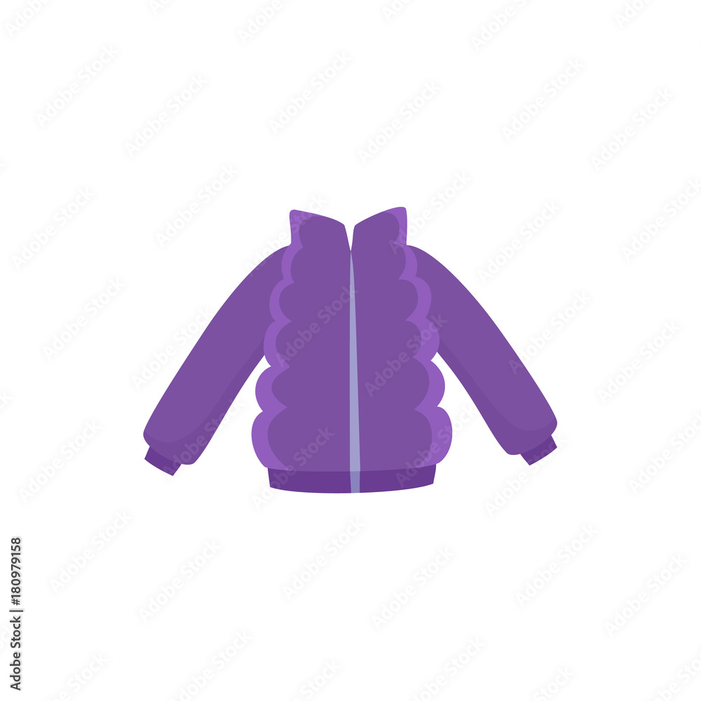 Purple ski jacket, down parka for a child, kid, boy or girl, winter ...