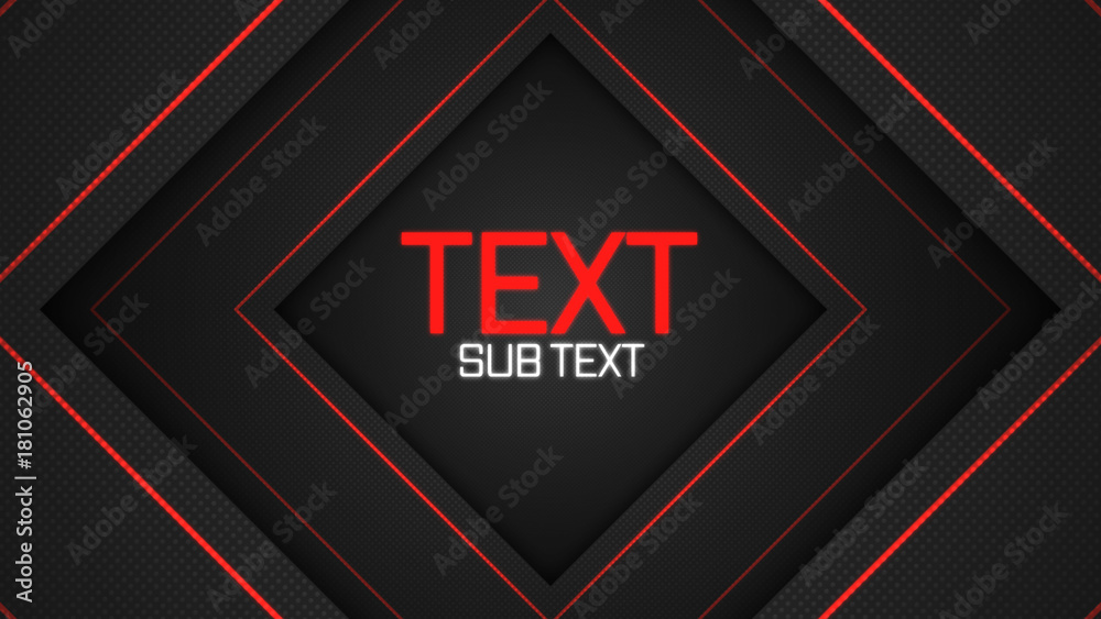 Textured Layered Diamonds Title Stock Template | Adobe Stock