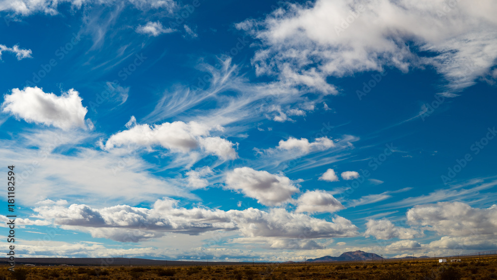 Desert Clouds Stock Photo | Adobe Stock