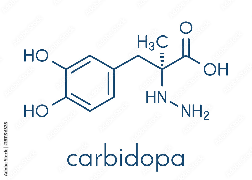 Carbidopa Parkinson's Disease drug. Prevents peripheral breakdown of ...