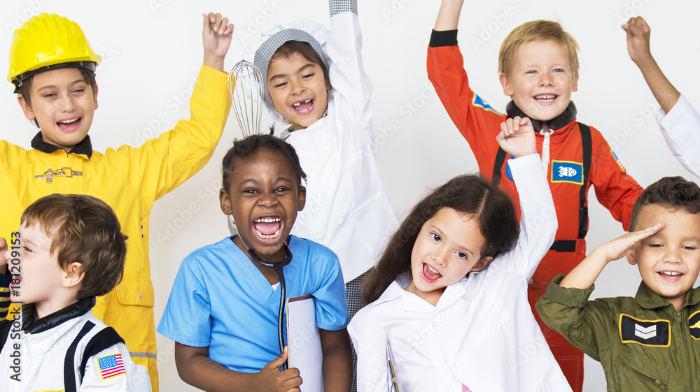 Dream occupation for kids Stock Photo | Adobe Stock