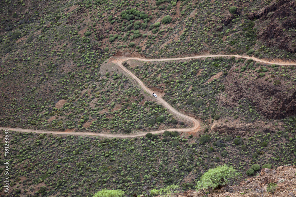Withered facade with window of an old Italian town house. Cracks in the ...