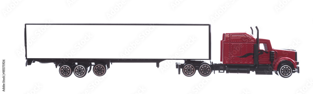 Big Truck Background - Blank mockup for design, advertising and ...