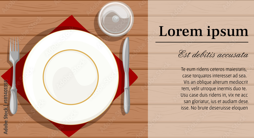 Vector flat illustration catering party with people hands and a table ...