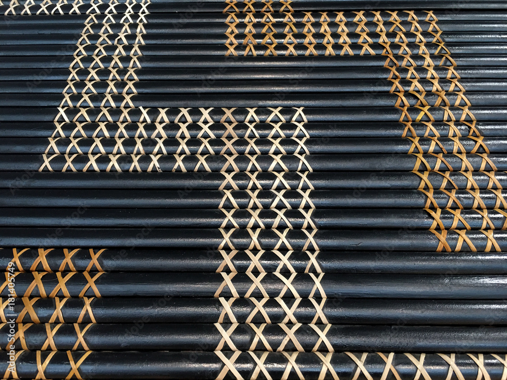 Maori weaving artwork Stock Photo | Adobe Stock