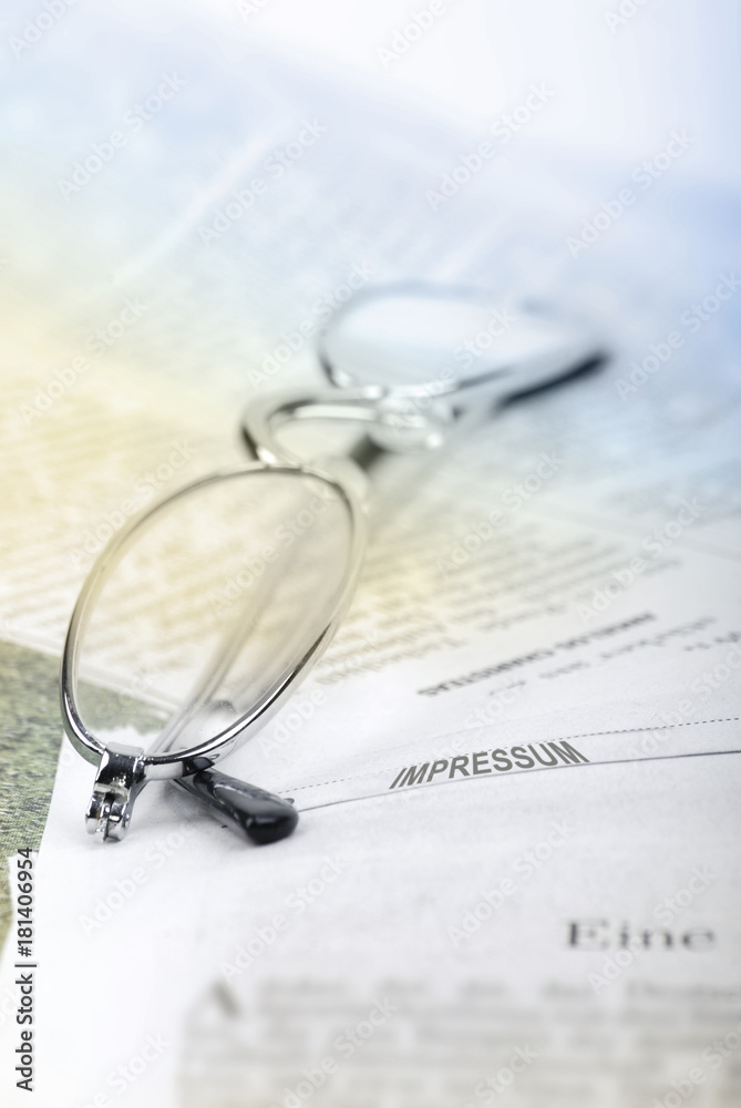 Impressum - Symbolfoto Stock-Foto | Adobe Stock