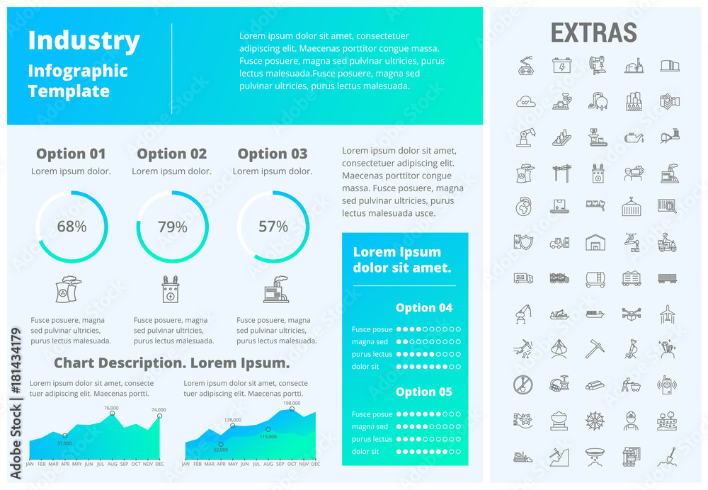 Mining Infographic Template