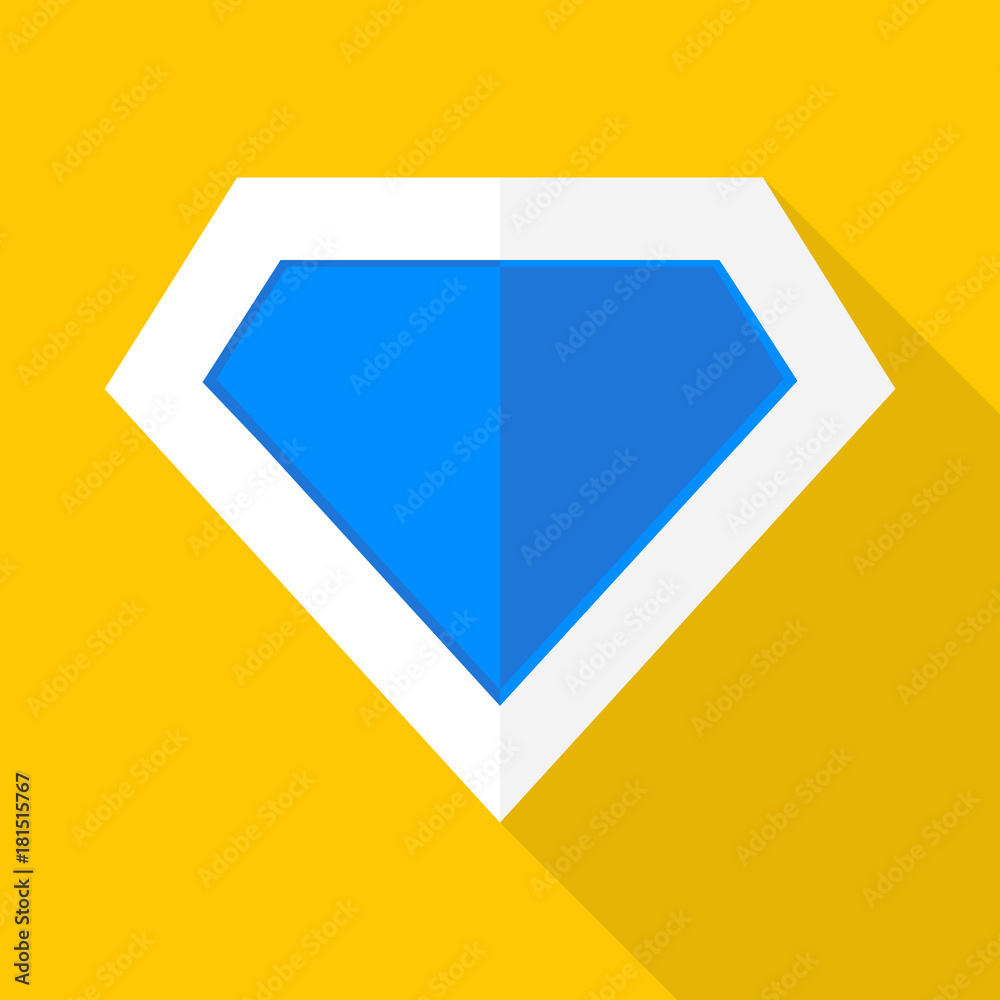 Superhero logo. Vector illustration. Stock Vector | Adobe Stock