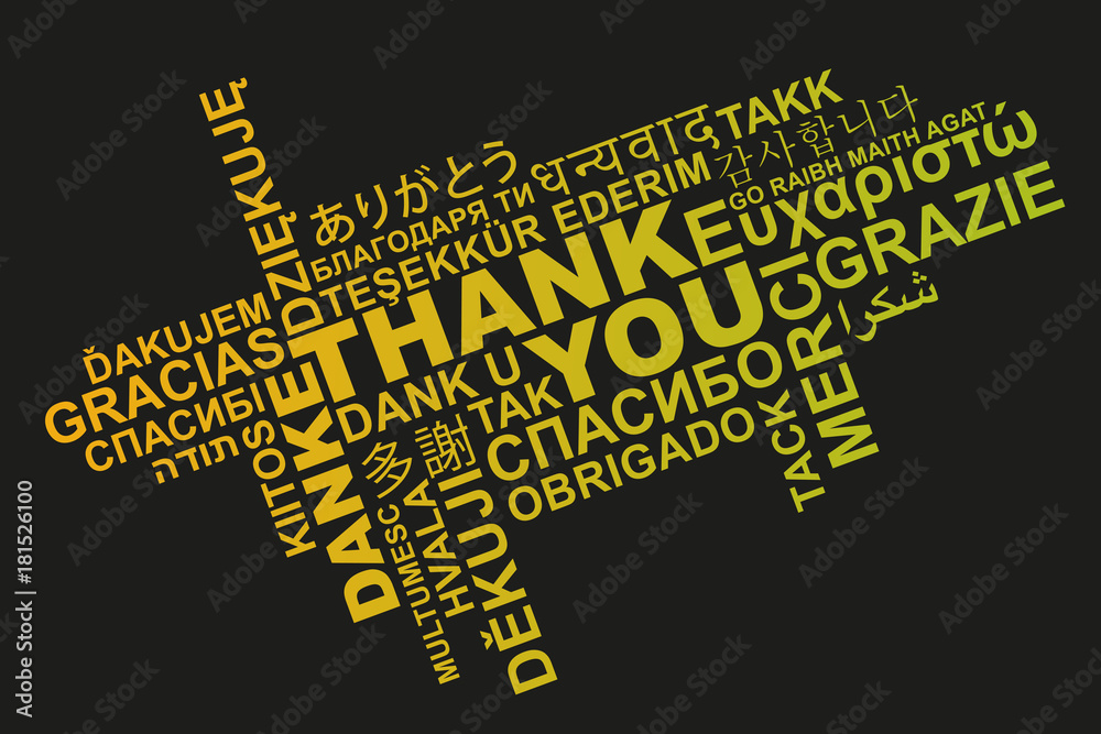 Thank You In Different Languages Word Cloud Greeting Card Stock Vector thank-you-in-different-languages-word-cloud-greeting-card-stock-vector