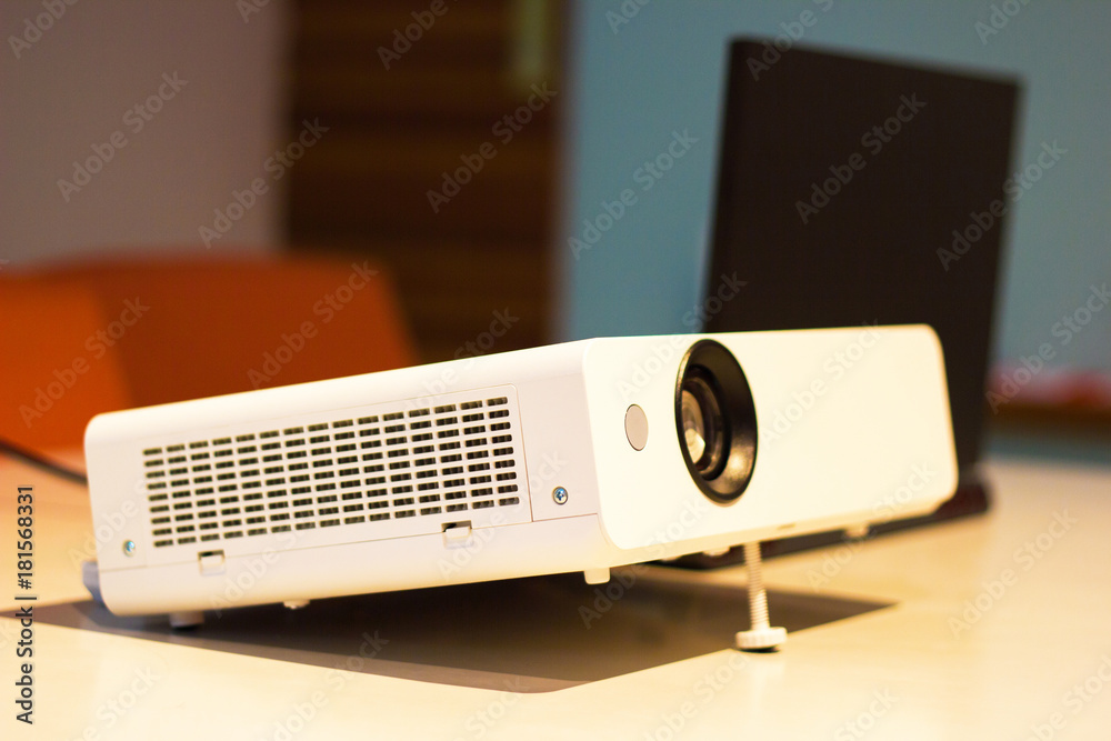 projector for presentation in a meeting room Stock Photo | Adobe Stock