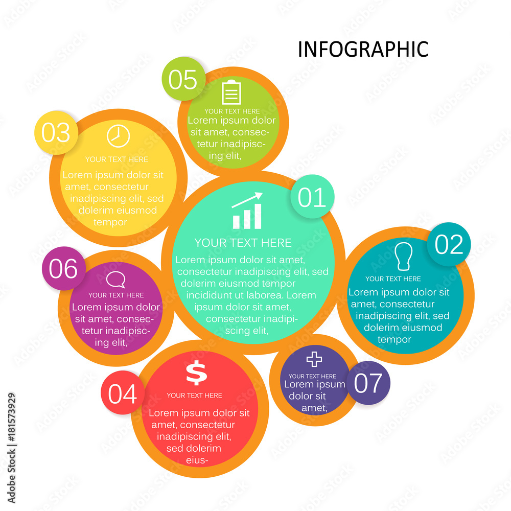 Circle Graphic Design Layout