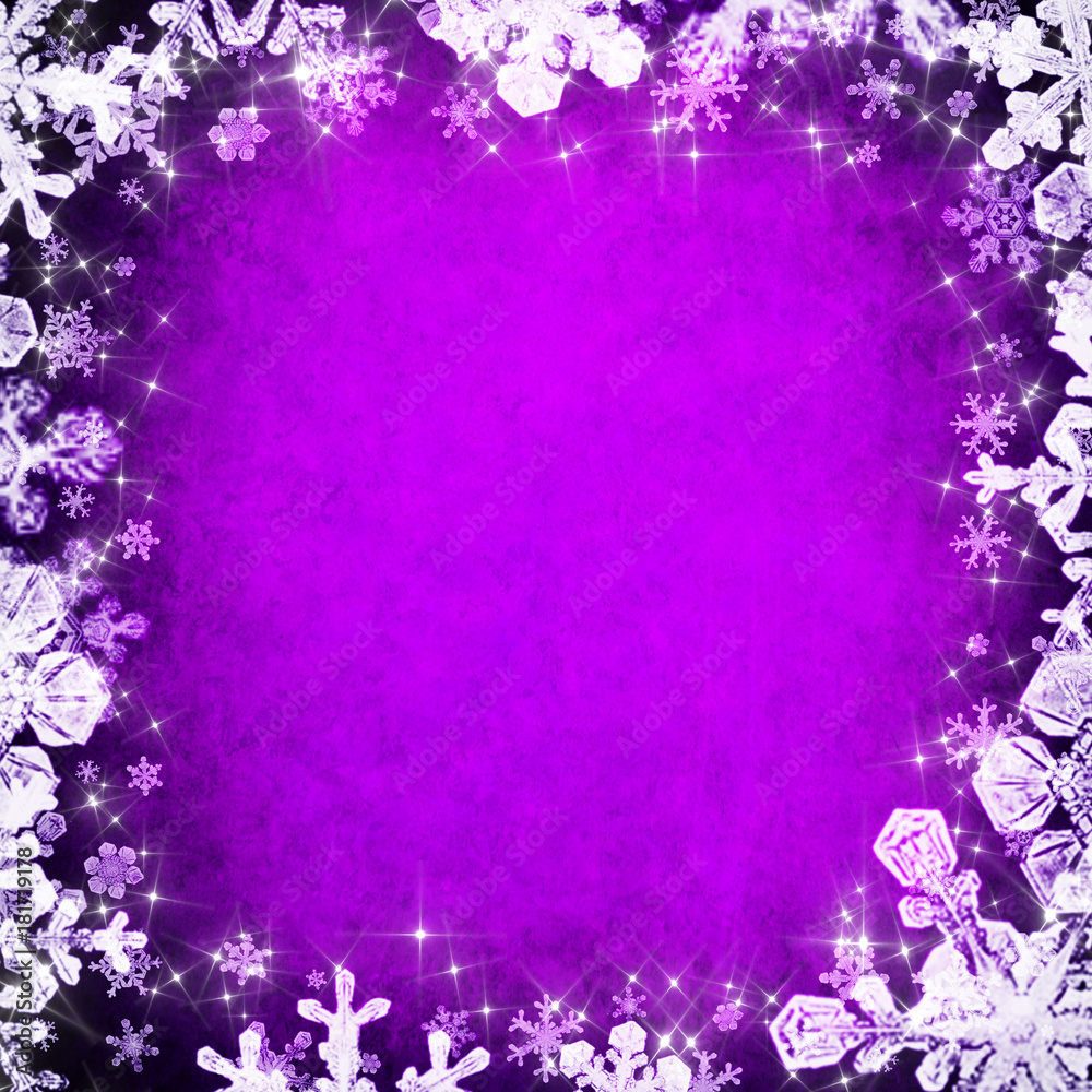 Purple christmas background Stock Photo | Adobe Stock