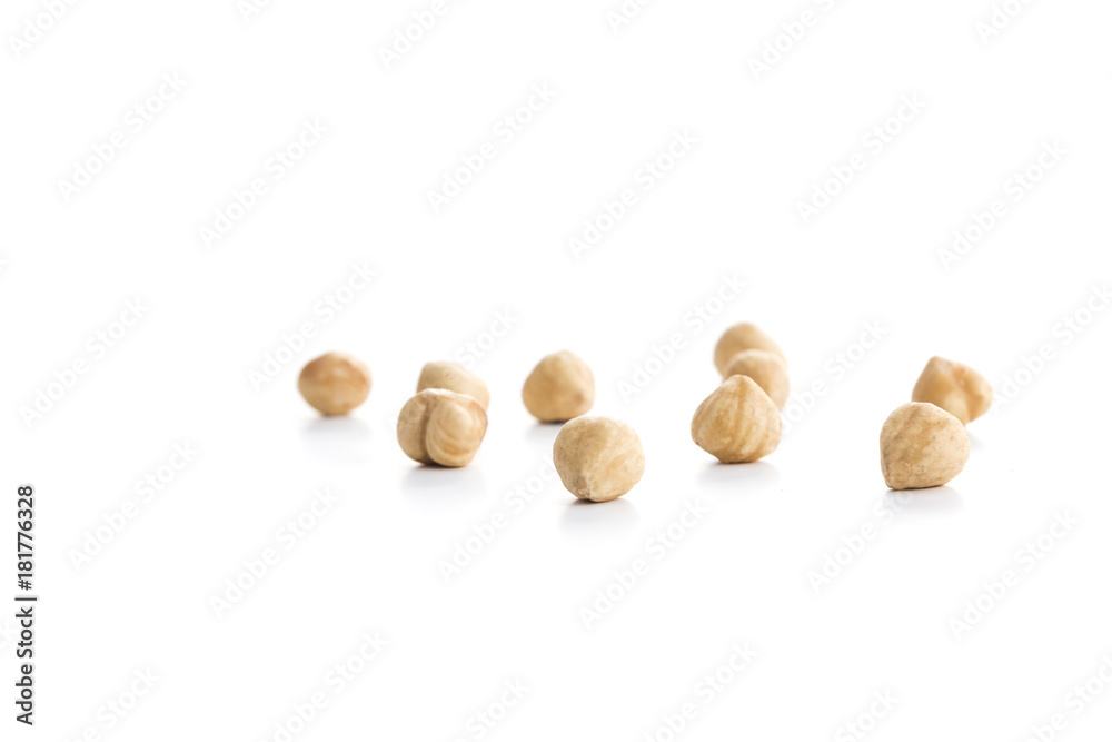 White Background nuts isolated Stock Photo | Adobe Stock