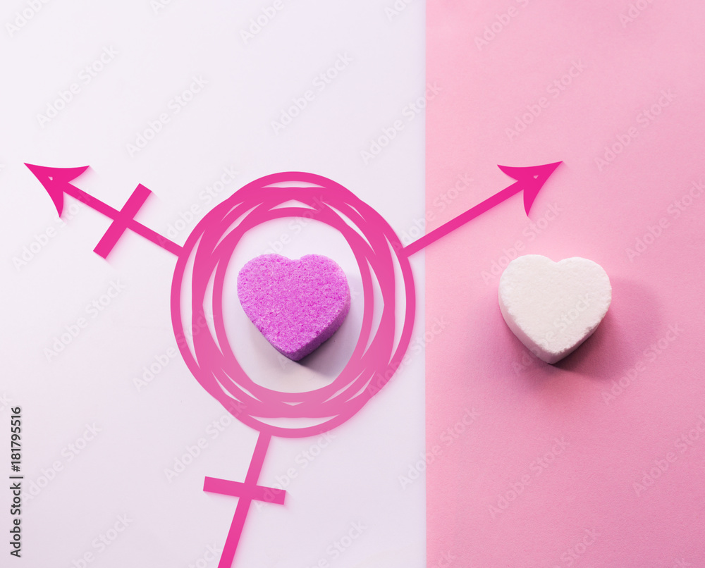 Third Gender. Transgender Symbol Stock Photo | Adobe Stock