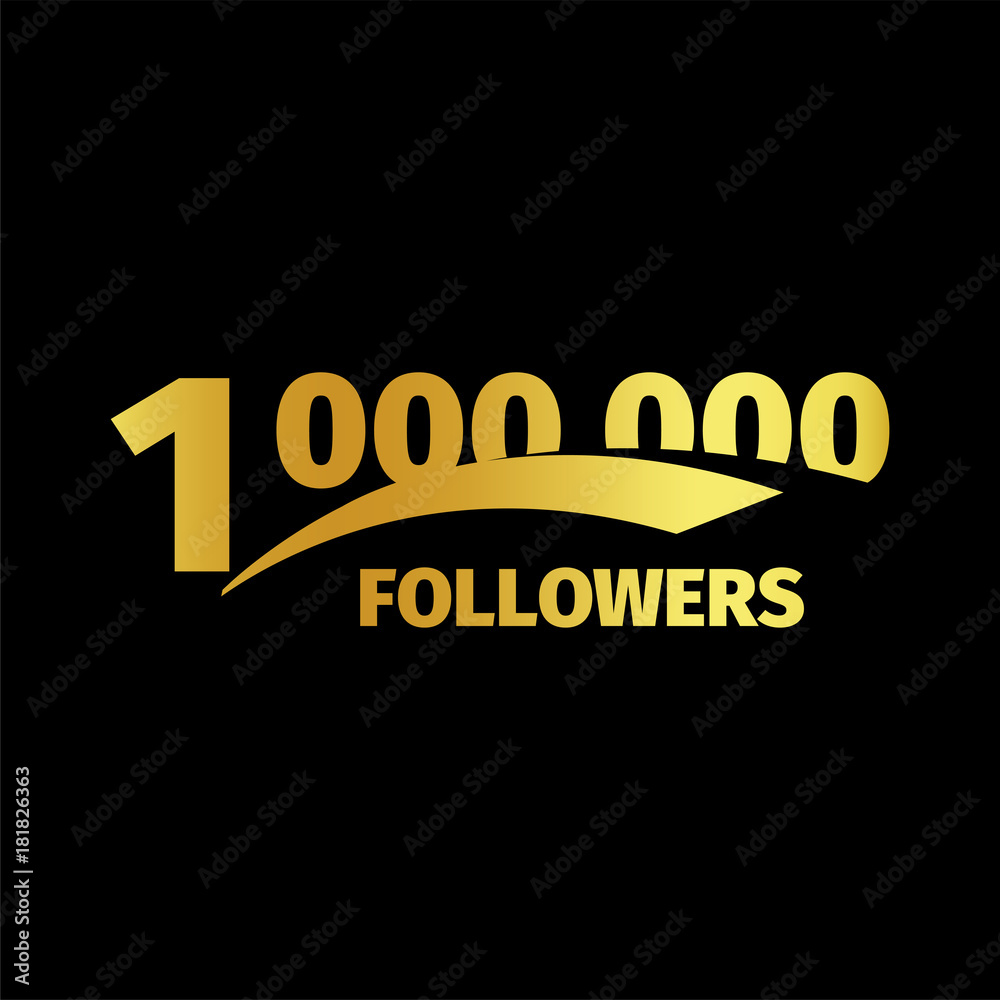 Stylish strict design, number of subscribers in social networks, the ...