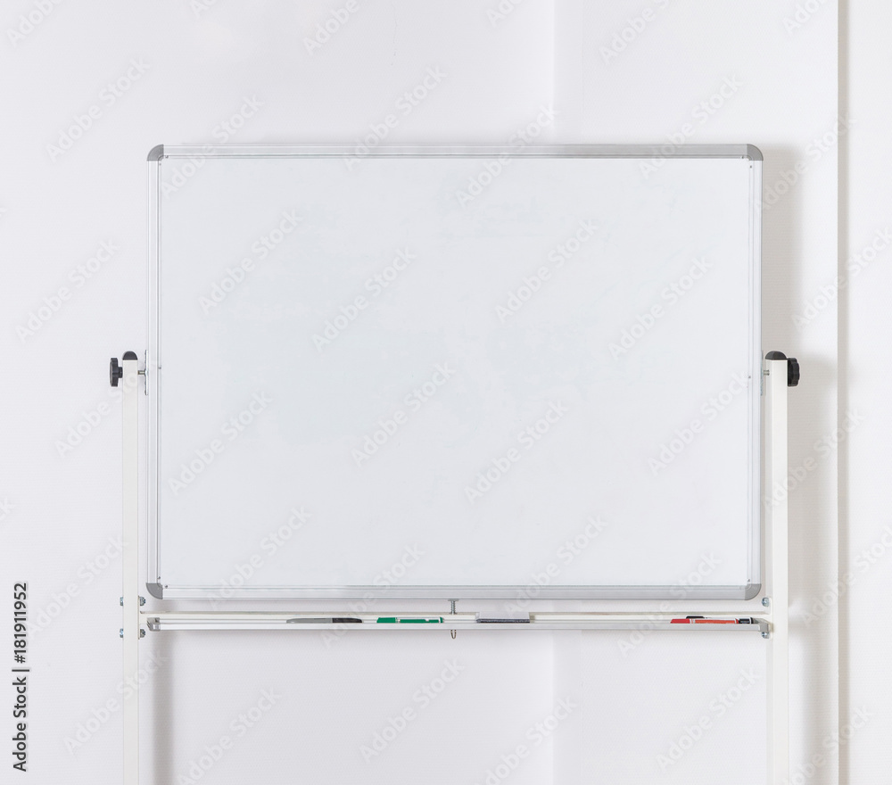 empty white board for presentation on a light background Stock Photo ...