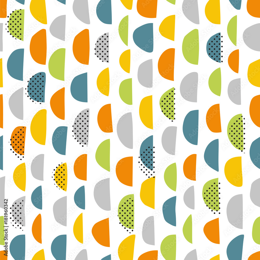 simple hand pattern Stock Vector | Adobe Stock
