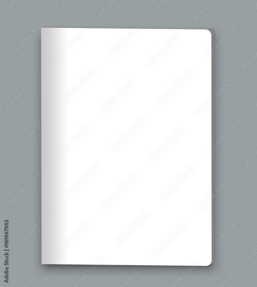 Blank Closed Magazine, Book, Booklet, Brochure mockup cover template ...