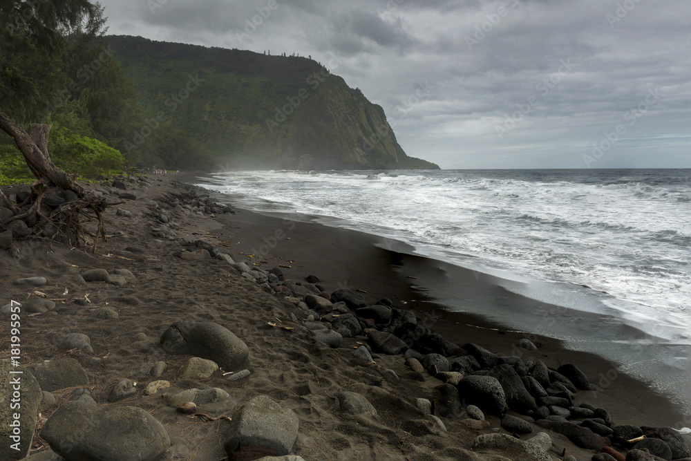 Foto de Hawaii Big Island Volcano Waterfalls Sunset Landscape Smoke ...