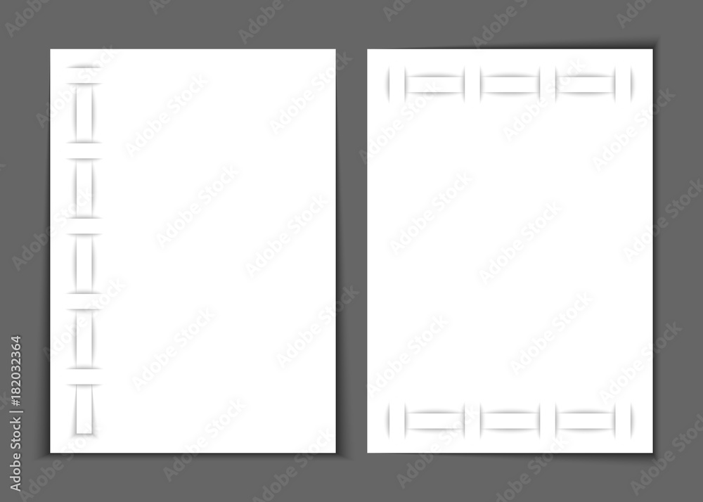 Abstract vector layout of the main page, brochures, banner, idea, cover ...