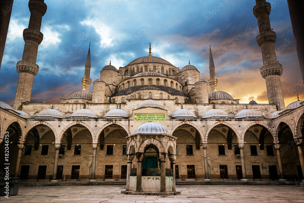 Blue Mosque Exterior