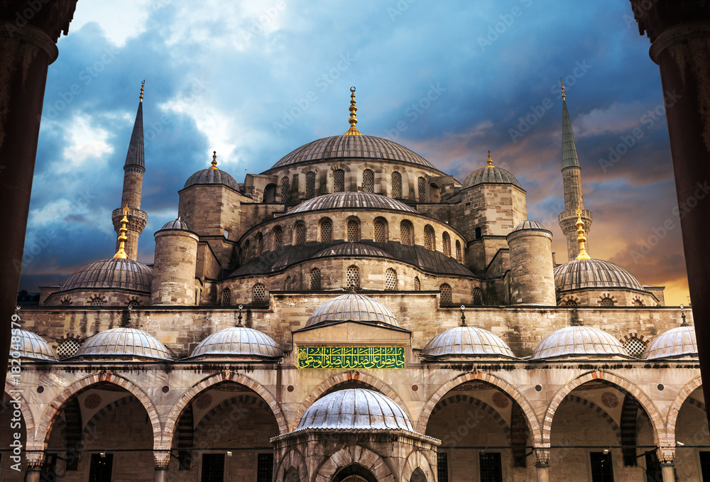 Blue Mosque Exterior