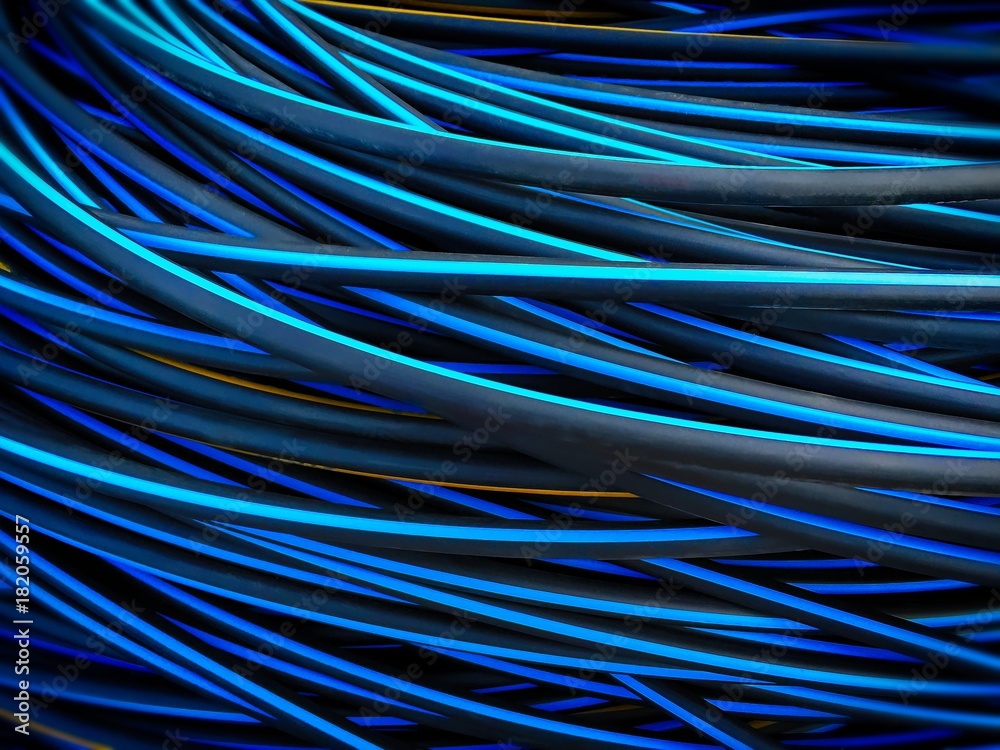 Electrical Cable Wires Background Stock Photo | Adobe Stock