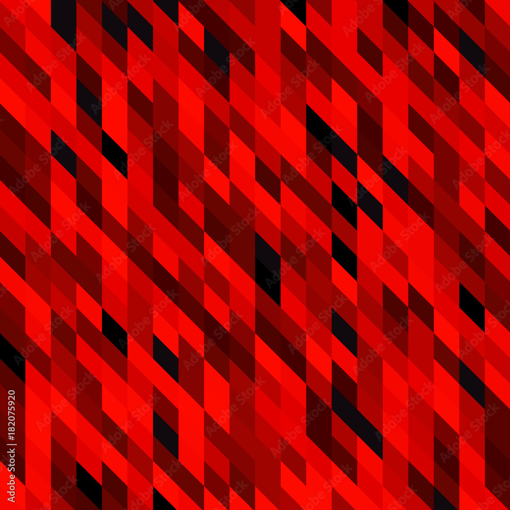 Bloody red abstract geometric rumpled triangular low poly style vector ...