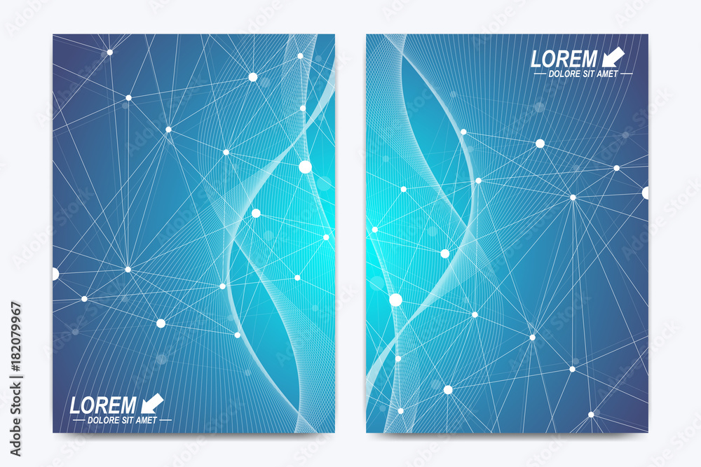 Vector template for brochure, Leaflet, flyer, advert, cover, catalog ...