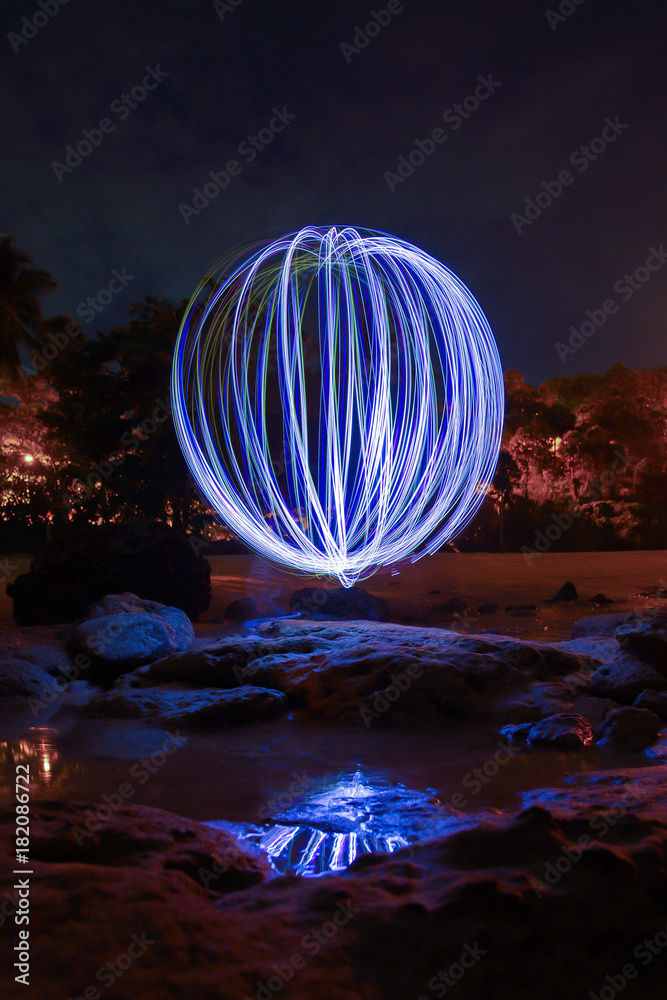 Motion Light Photography