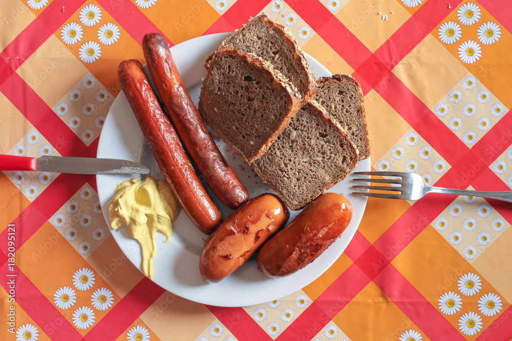 Typical German Dinner