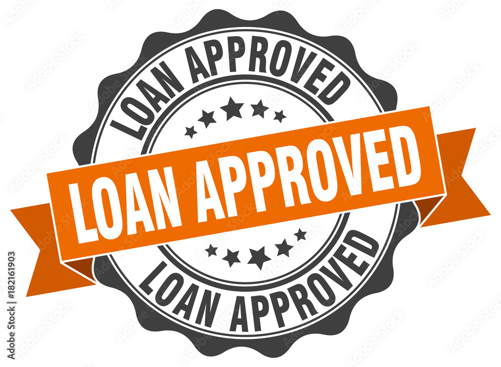 loan approved stamp. sign. seal Stock Vector | Adobe Stock