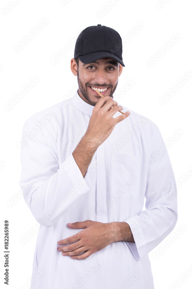 Saudi Arabian guy Stock Photo | Adobe Stock