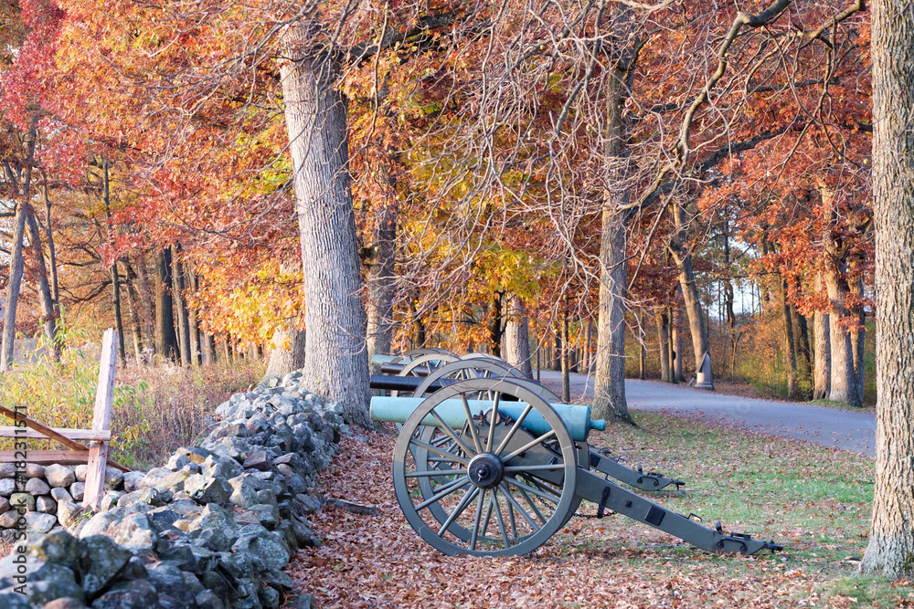Canons In Fall Stock Photo | Adobe Stock