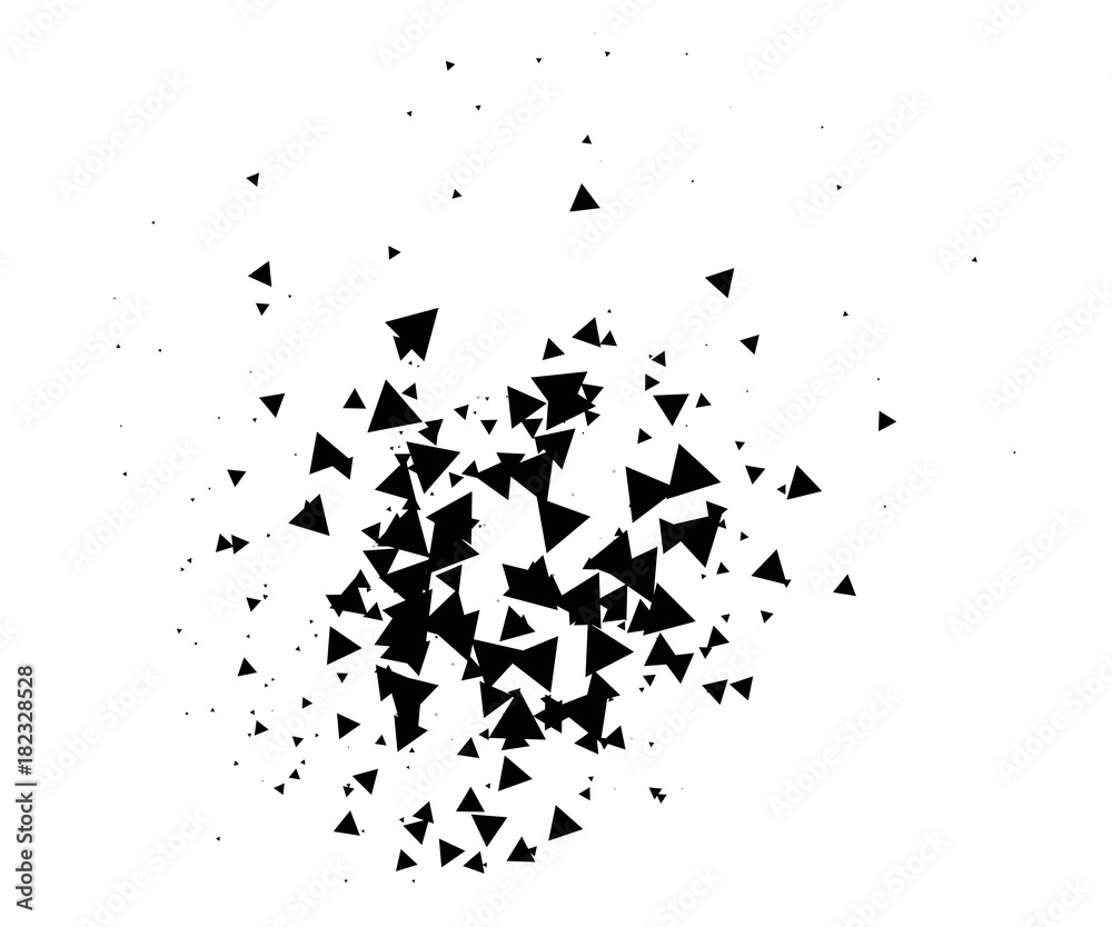 Abstract explosion vector black and white background. Burst, blast ...