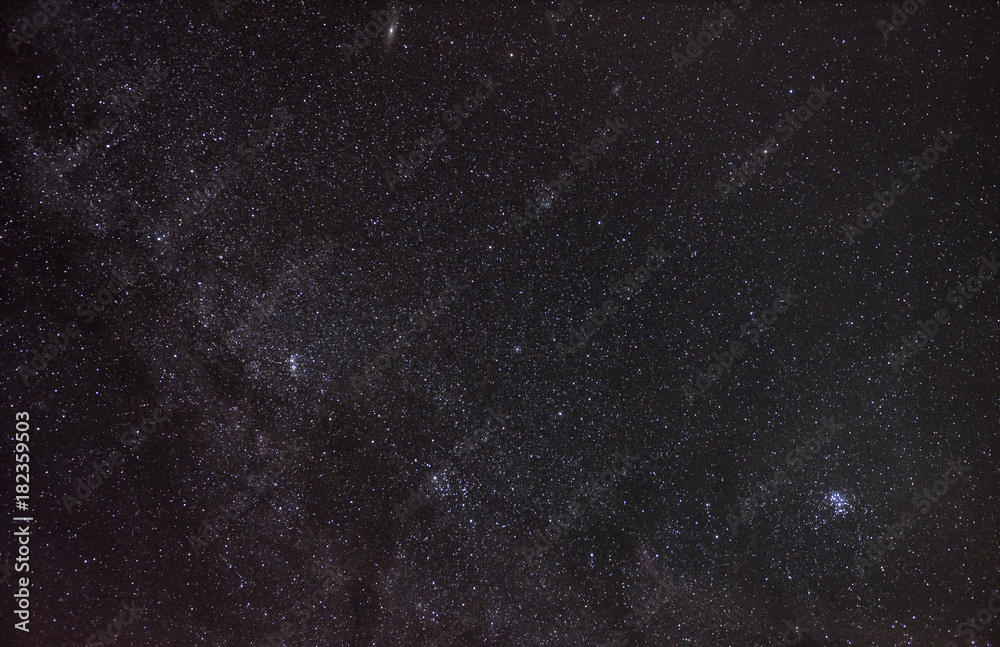 Constellation of the heroic Perseus holding the head of Medusa in the ...