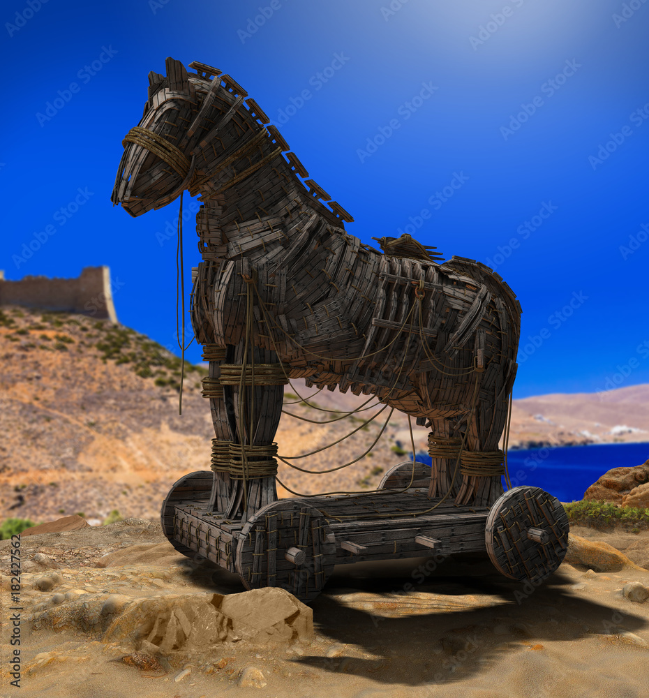 The Trojan Horse Troy