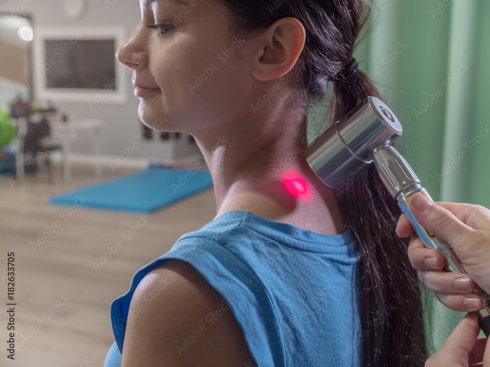 Laser Therapy session Stock Photo | Adobe Stock