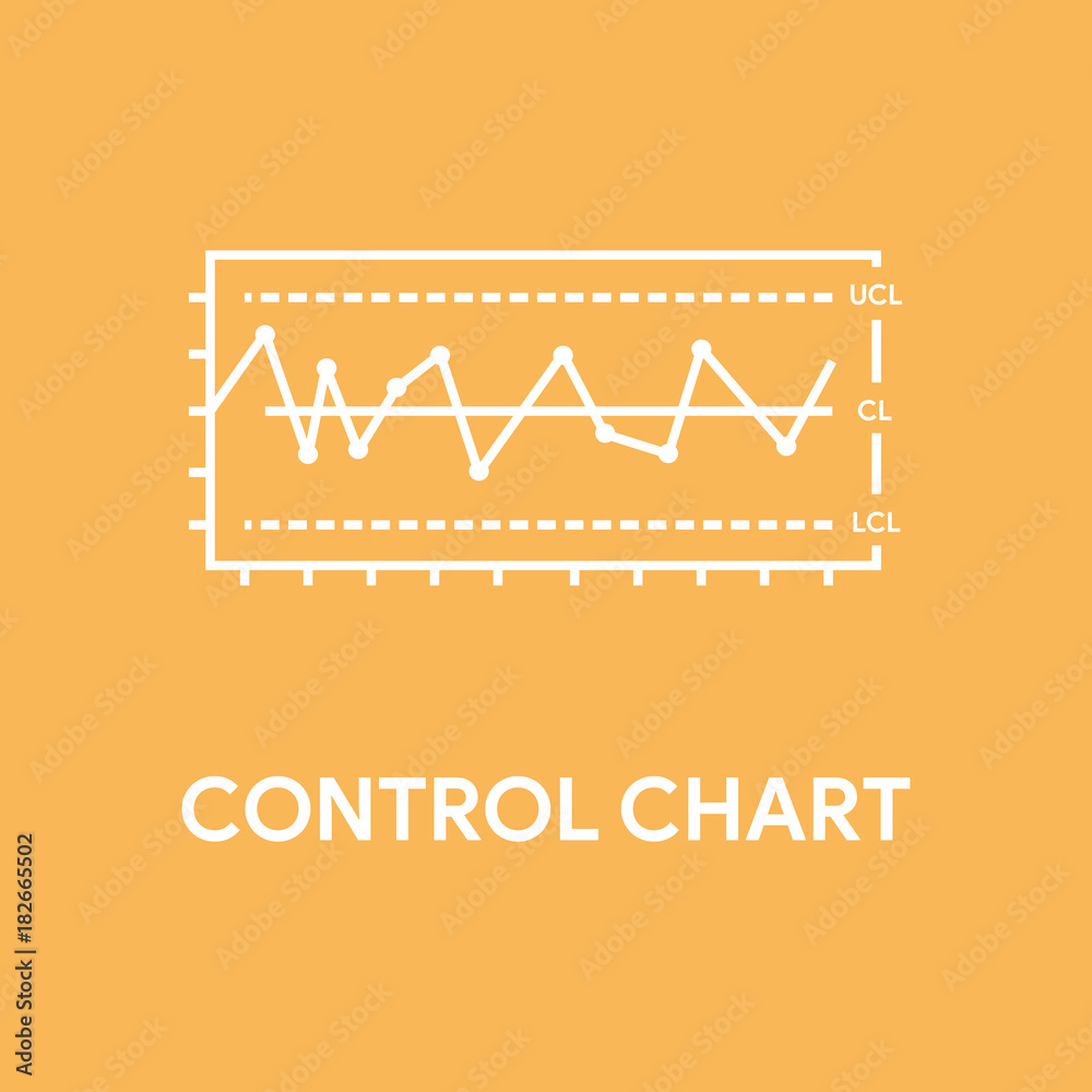 CONTROL CHART CONCEPT Stock Vector | Adobe Stock