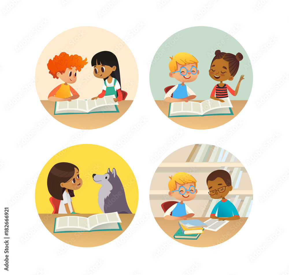 Literature Circle Clip Art