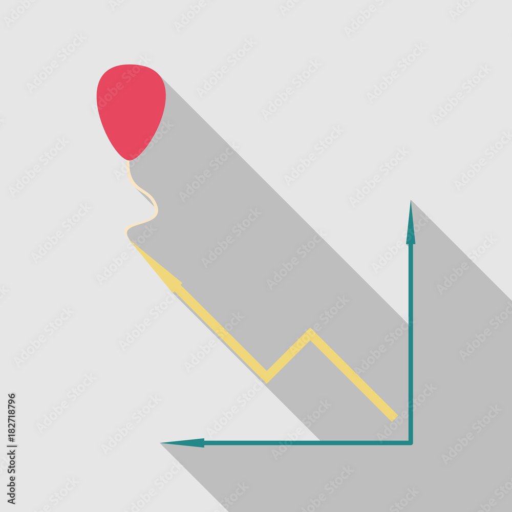 Schedule chart on table vector. Economic visualization information ...
